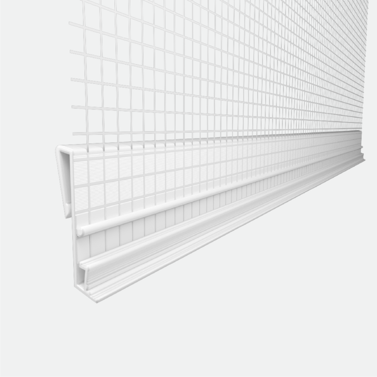 Corner Bead with Mesh - No Nose - Render Bead