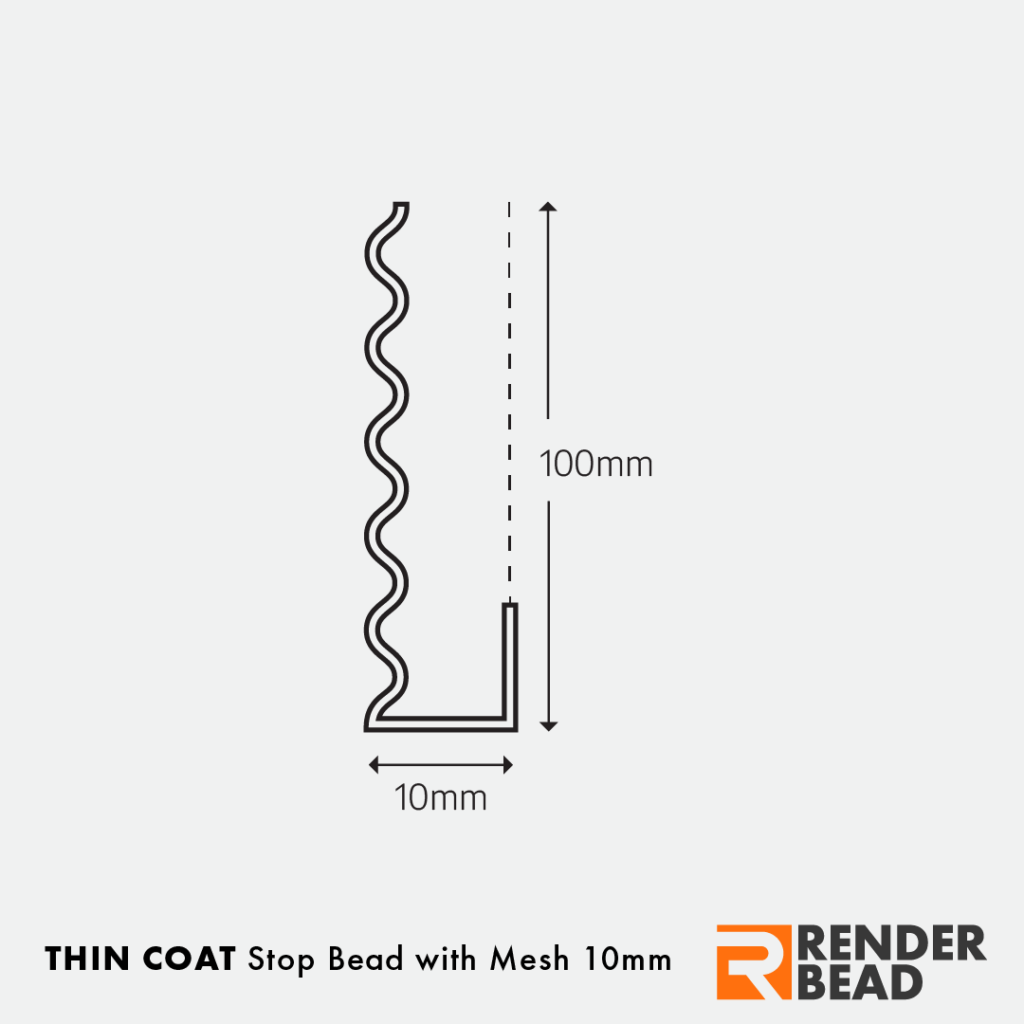 Stop Bead with Mesh - 10mm - Render Bead