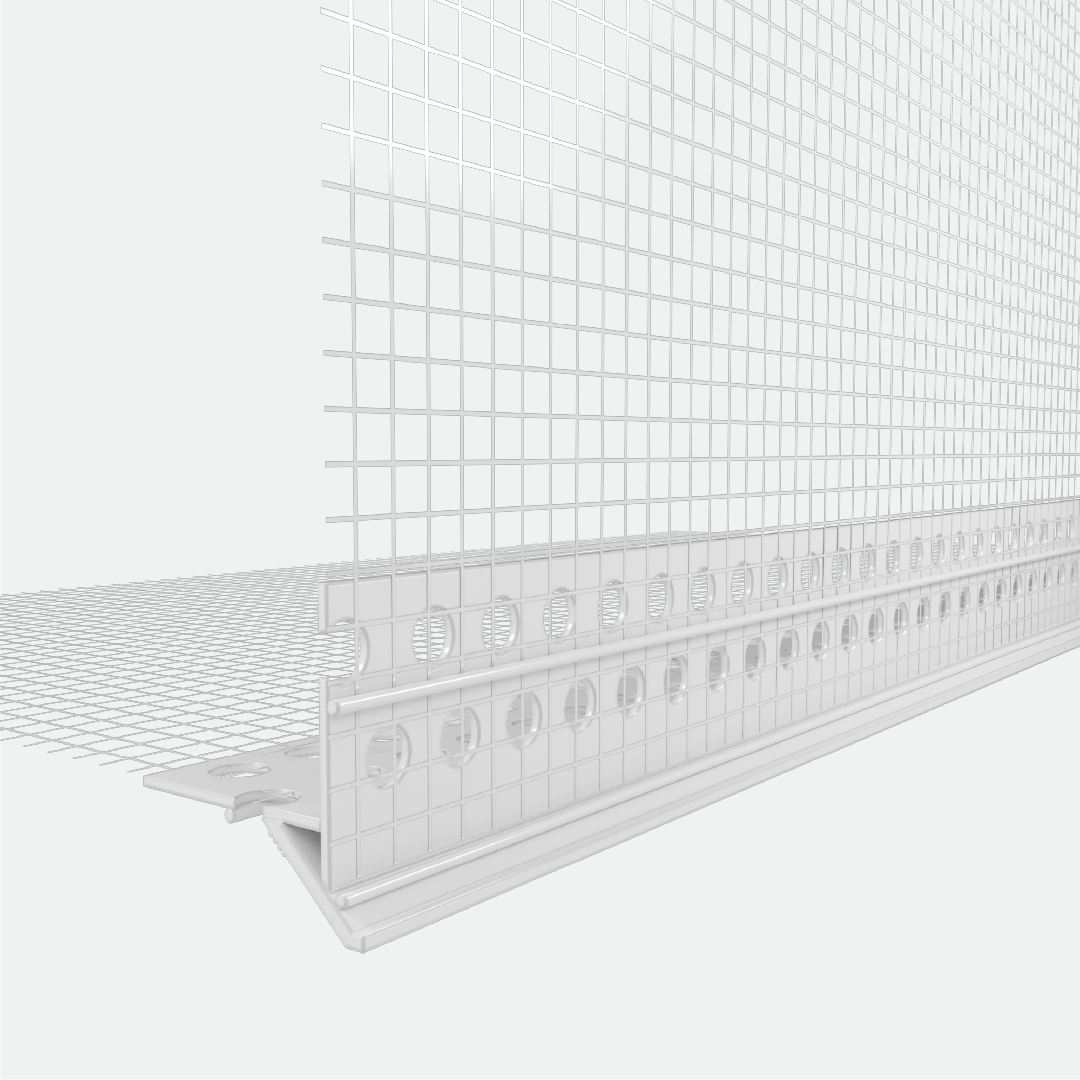 Window Head Bead with Mesh - Render Bead