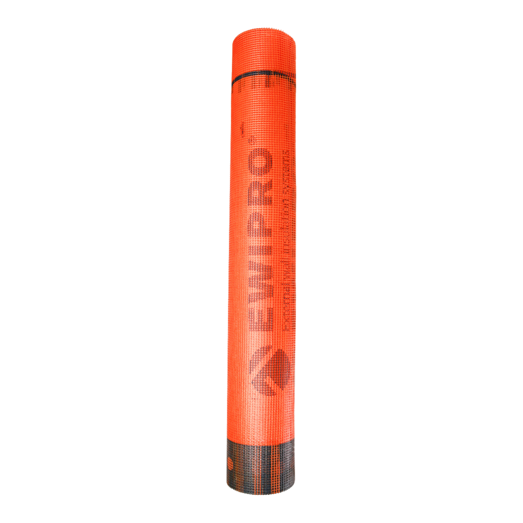 EWI Pro - Orange Fibreglass Mesh (165g/m²) – 50m² - Render Bead
